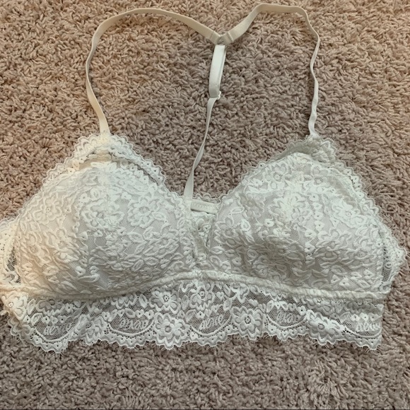 aerie | Intimates & Sleepwear | Aerie White Padded Bralette | Poshmark